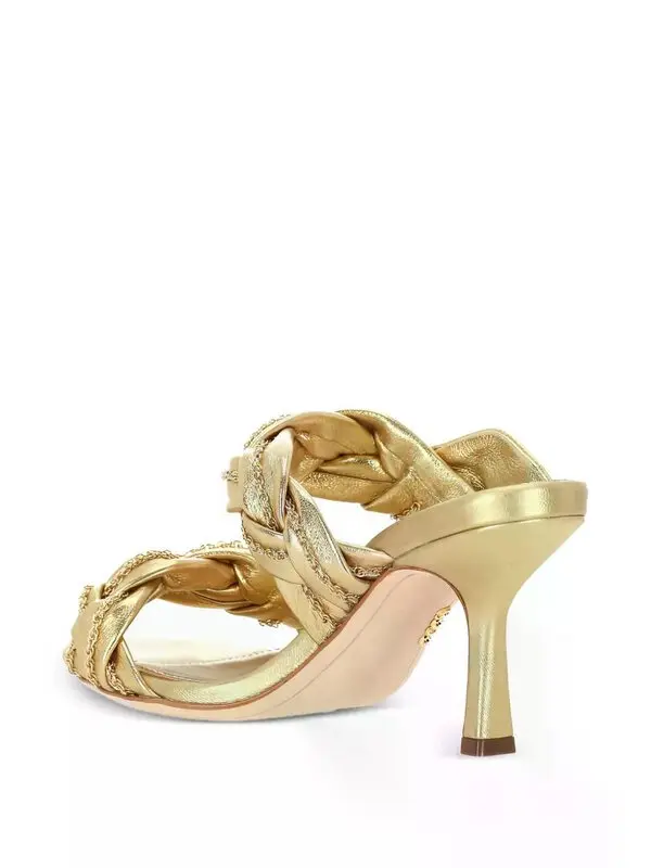 Rodo Heeled Pumps With Braided Detailing