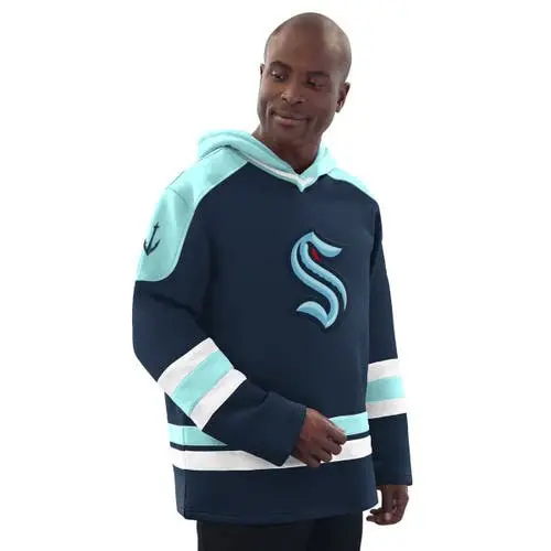 STARTER Seattle Kraken Hockey Pullover Hoodie