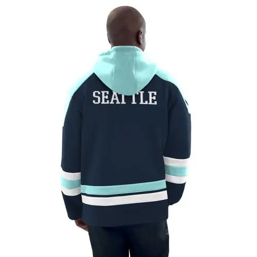 STARTER Seattle Kraken Hockey Pullover Hoodie