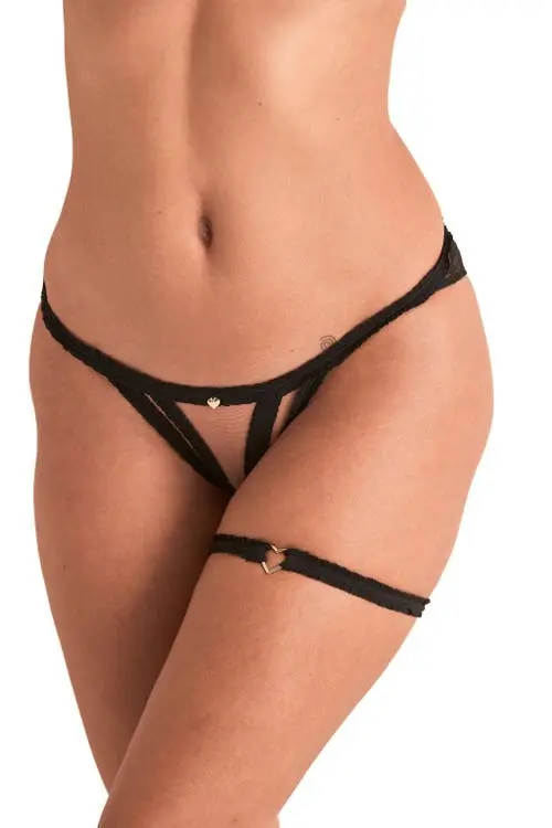 ADORE ME Lovisa Cheeky Panties - Black