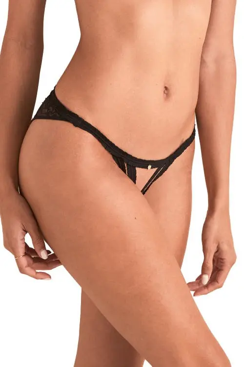 ADORE ME Lovisa Cheeky Panties - Black