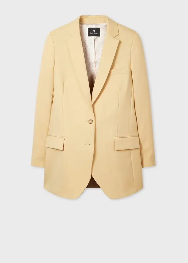 Paul Smith Longline Wool Blazer