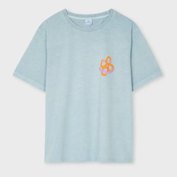 Paul Smith Happy Flower Graphic T-shirt