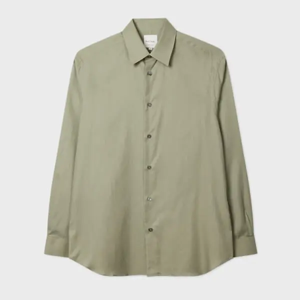 Paul Smith Sage Cotton Shirt