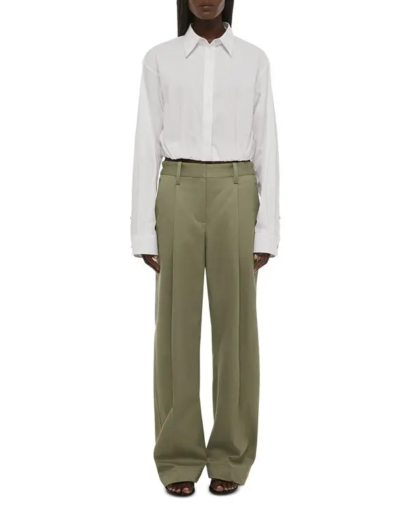 Helmut Lang Pleated Chino Pants