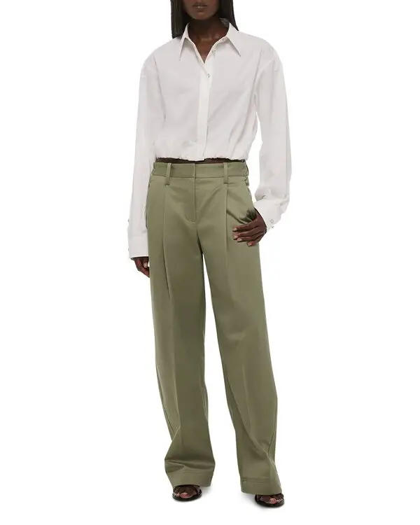 Helmut Lang Pleated Chino Pants