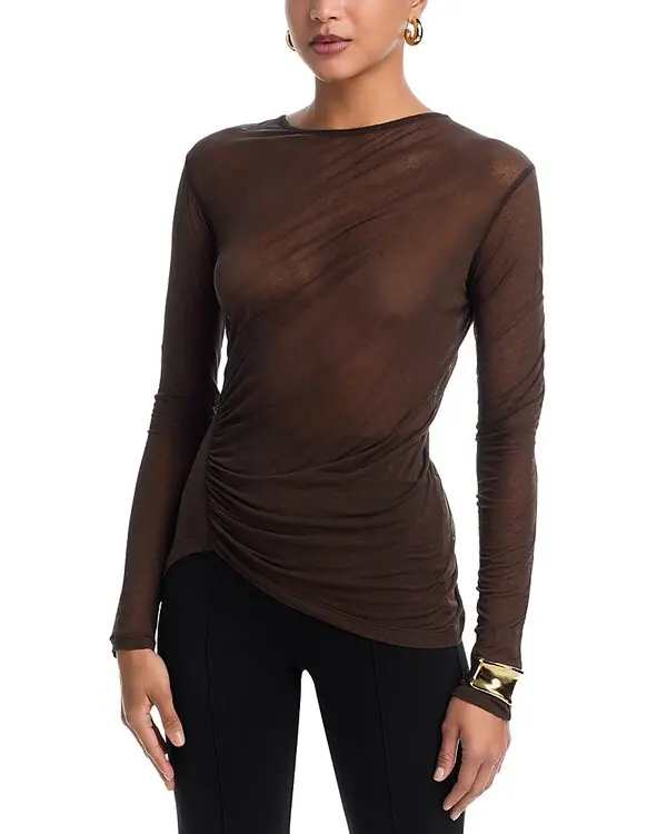 Helmut Lang Ruched Top