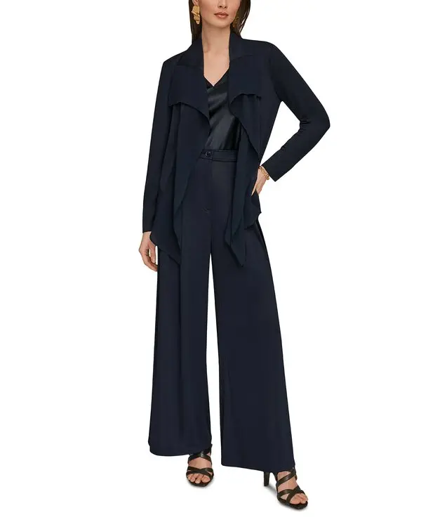 Donna Karan New York Mixed Media Jacket