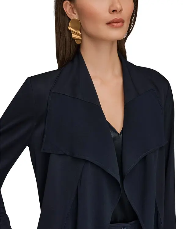 Donna Karan New York Mixed Media Jacket