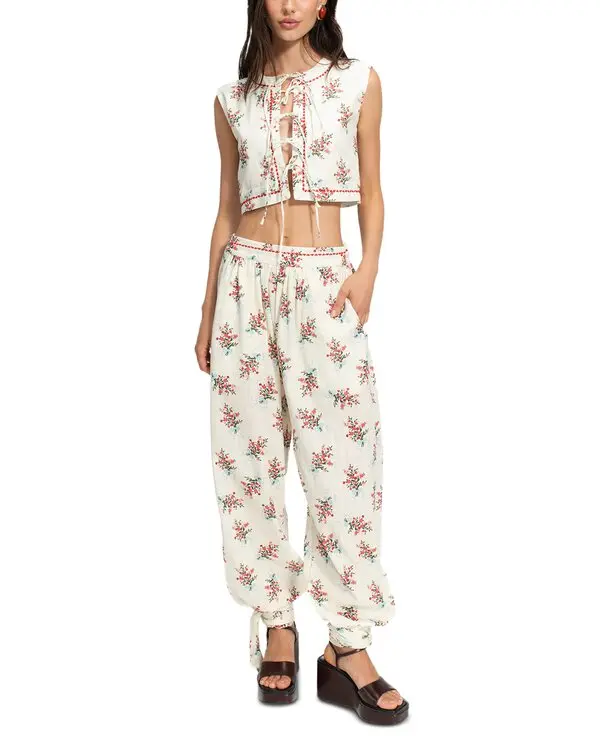 Agua Bendita Madison Cherish Embroidered Vest