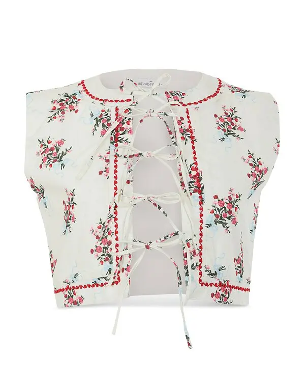 Agua Bendita Madison Cherish Embroidered Vest