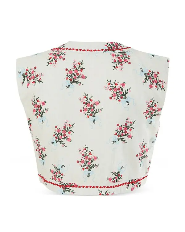 Agua Bendita Madison Cherish Embroidered Vest