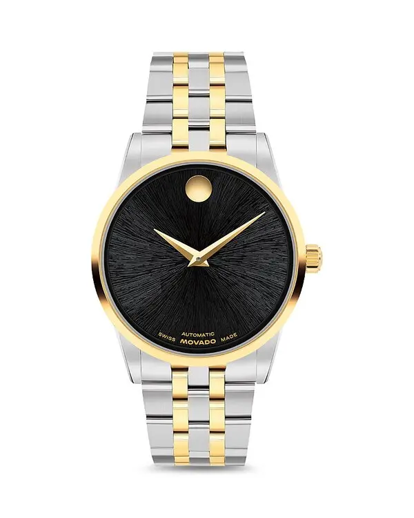 Movado Museum Classic Automatic Watch, 33mm - Black/two Tone
