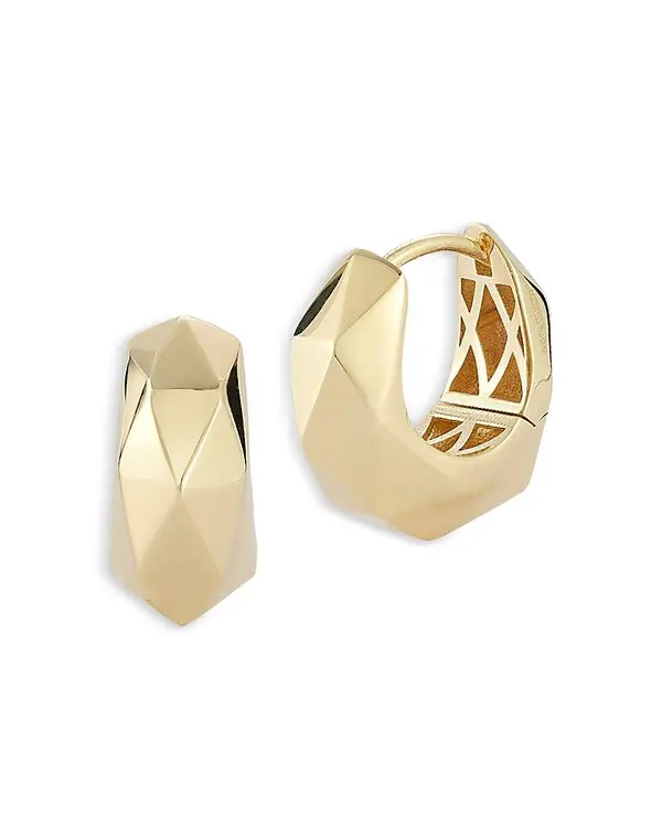 Bloomingdale'S Chunky Hoop Earrings In 14k Yellow - Gold
