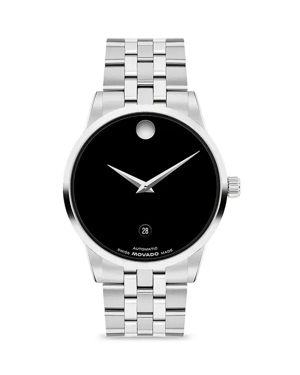 Movado Museum Classic Automatic 40mm Watch - Black