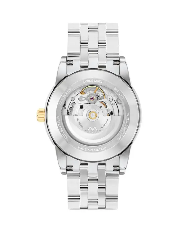 Movado Museum Classic Automatic Two-tone Watch - Black/two-tone
