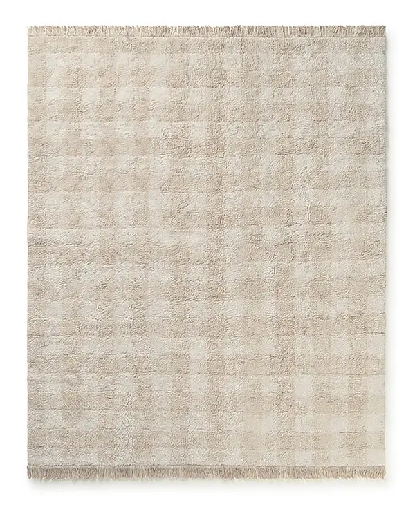 LORENA CANALS Swan Lake Washable Rug Vichy 4'11x5'11 Area Rug - Ivory