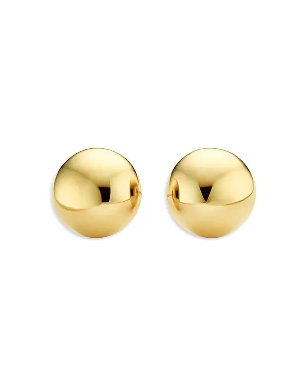 CADAR 18k Yellow Psyche Stud Earrings - Gold