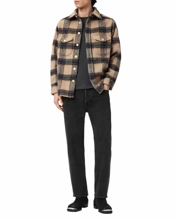 ALLSAINTS Mogamy Plaid Shirt