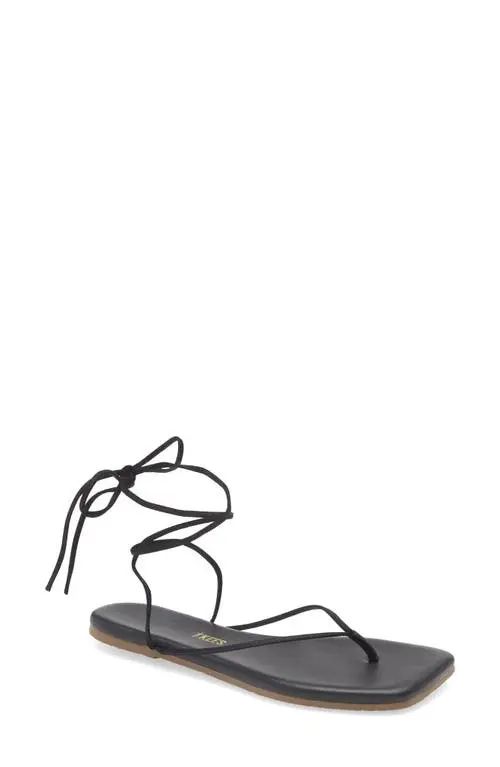 Tkees Lilu Ankle Wrap Sandal - Sable