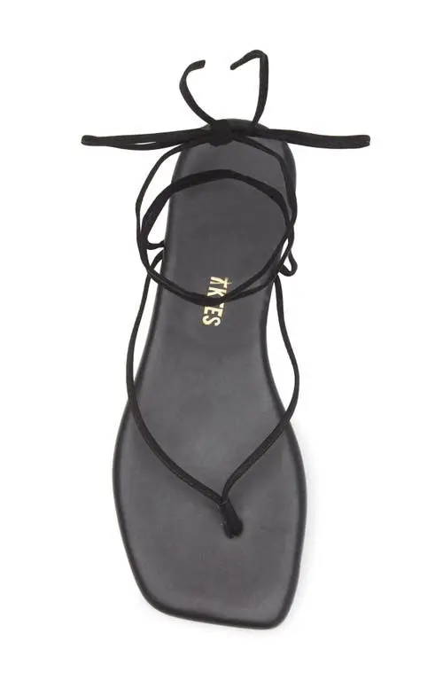 Tkees Lilu Ankle Wrap Sandal - Sable