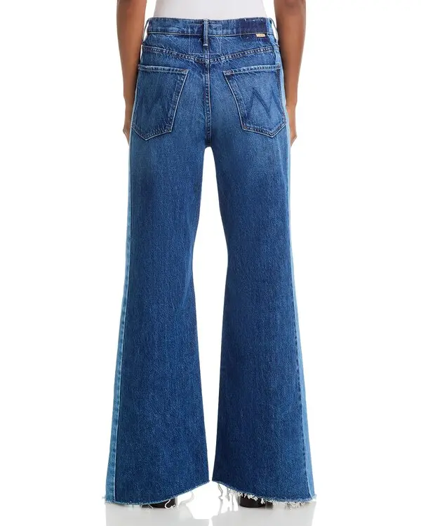 MOTHER The Tux Sidestepper Sneak High Rise Flare Jeans