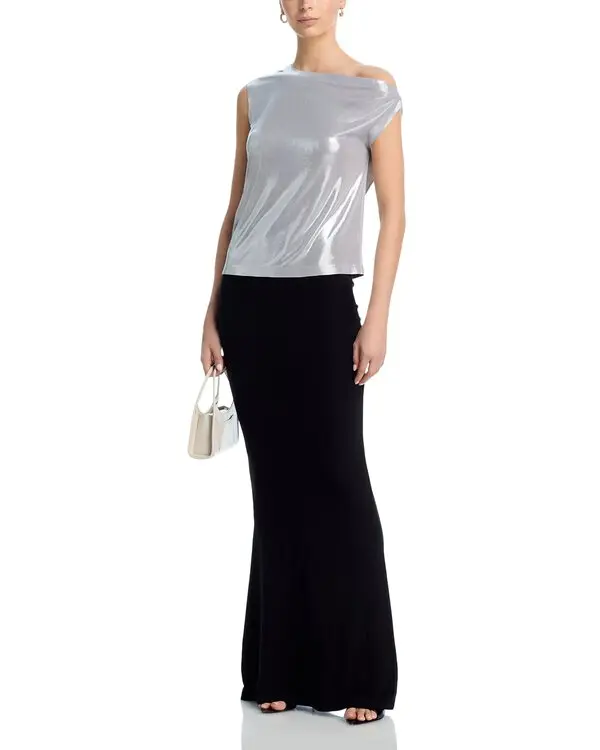 Norma Kamali Drop Shoulder Top