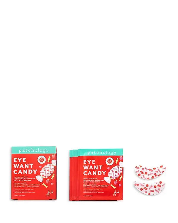 PATCHOLOGY Eye Want Candy Smoothing & Hydrating No Slip Eye Patches Pack Of 5 - No Color