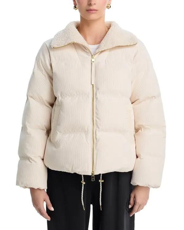 Varley Brackley Cord Puffer Jacket