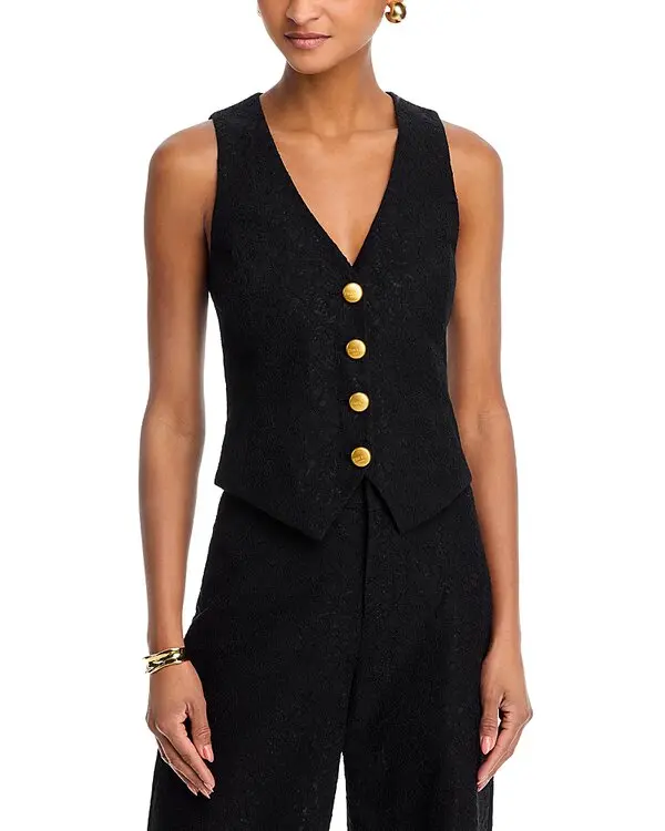 L'Agence Kino Bonded Lace Vest