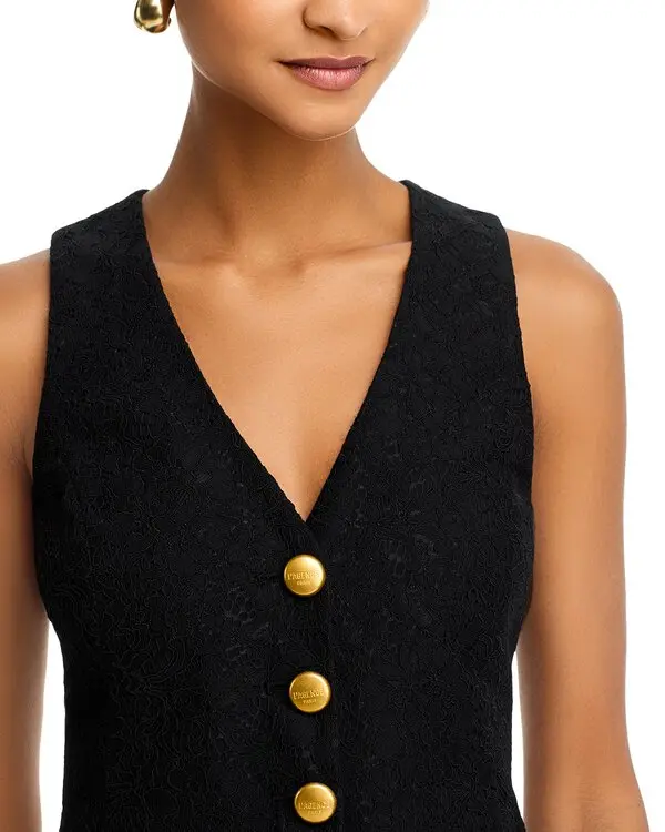 L'Agence Kino Bonded Lace Vest