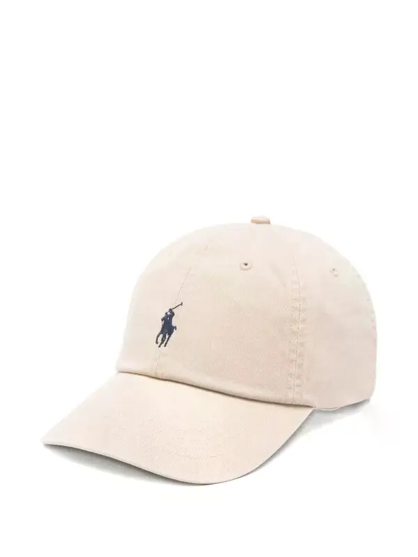 Polo Ralph Lauren Logo Baseball Cap - Neutrals