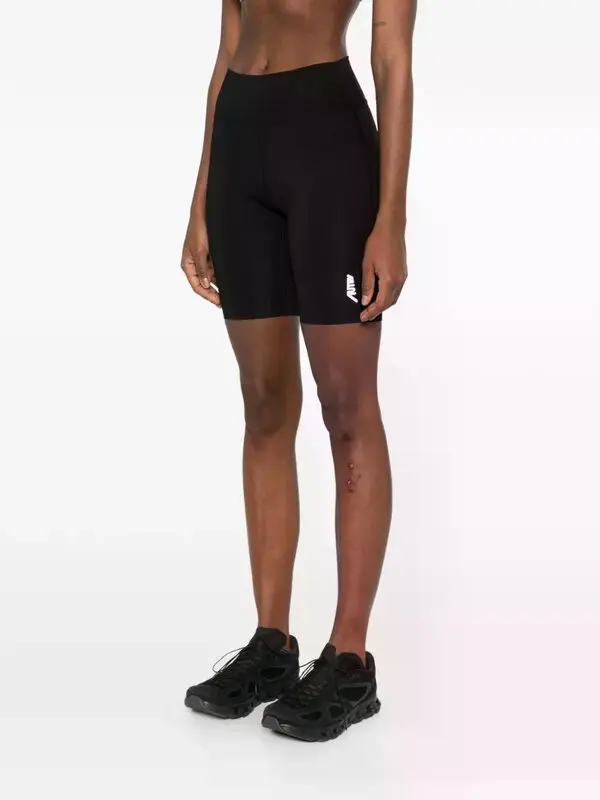 AUTRY Logo Detail Close Fit Shorts