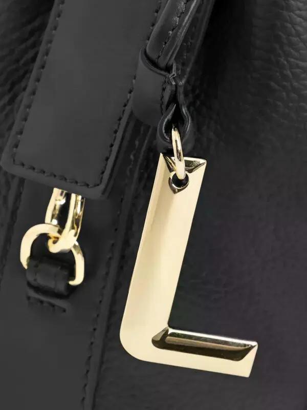 LANCEL Elles Leather Bucket Bag