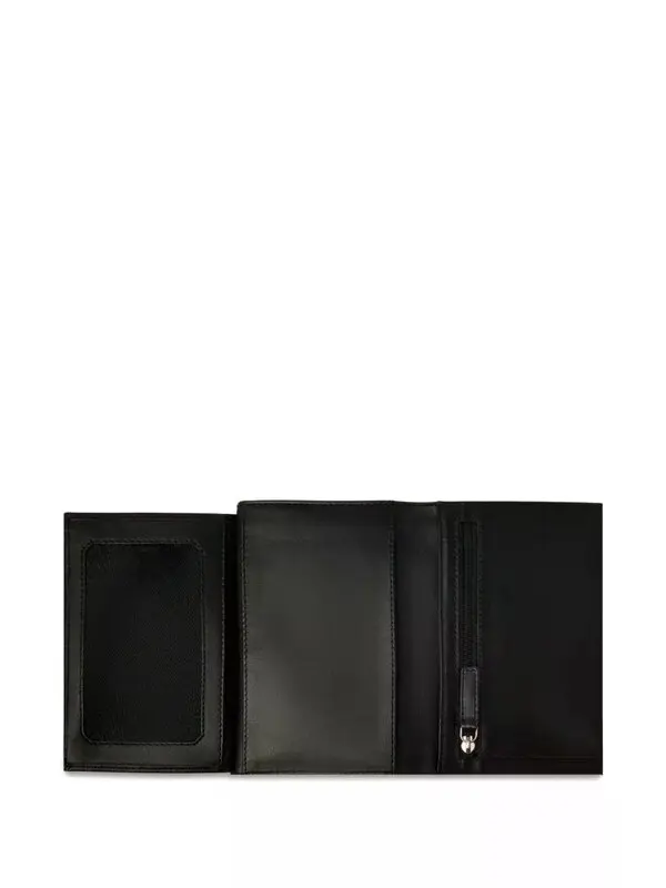 LANCEL Leon Smooth Leather Wallet - Black