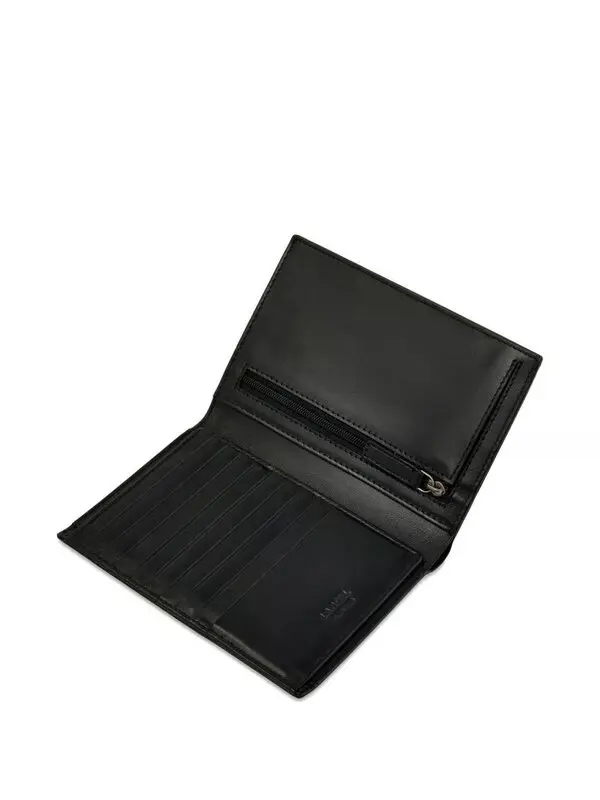LANCEL Leon Smooth Leather Wallet - Black