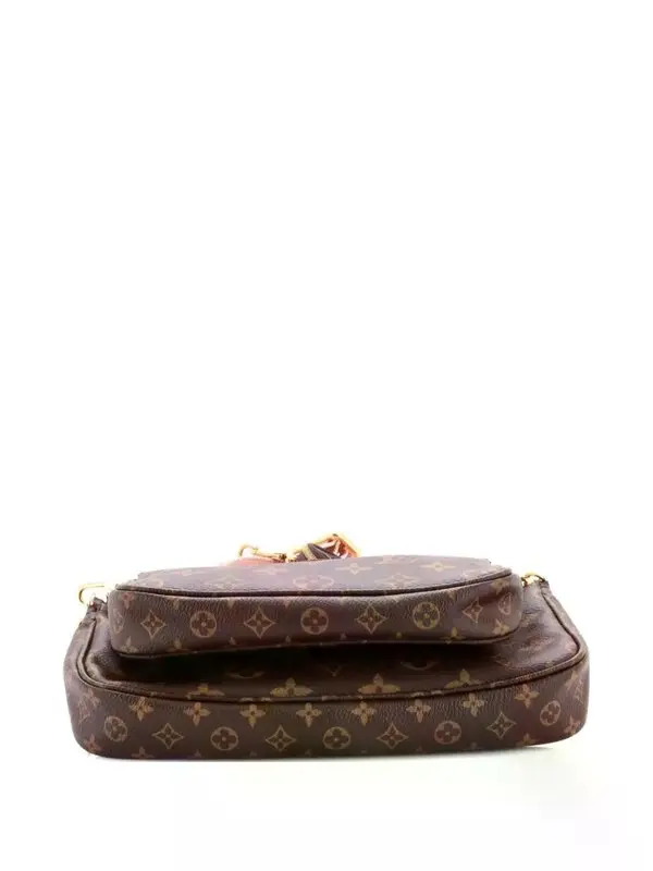 LOUIS VUITTON Multi Pochette Accessoires Monogram Canvas Crossbody Bag - Brown