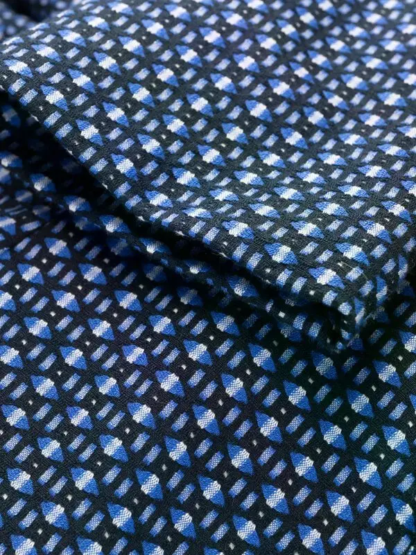 Talbot Runhof Patterned Jacquard Mini Dress