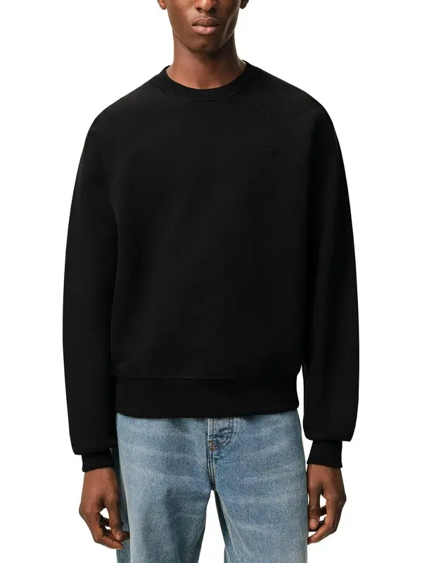 Ami Logo Sweatshirt - Black