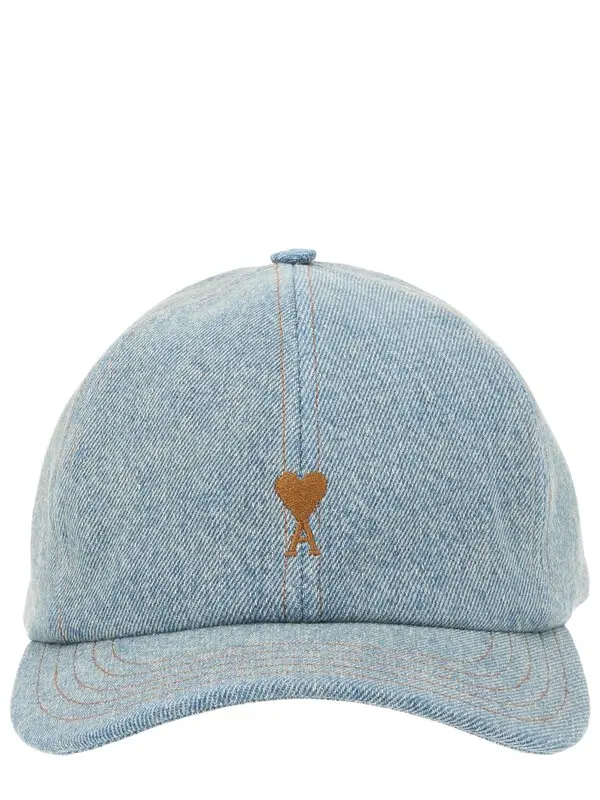 Ami Baseball Cap With Logo - Blue