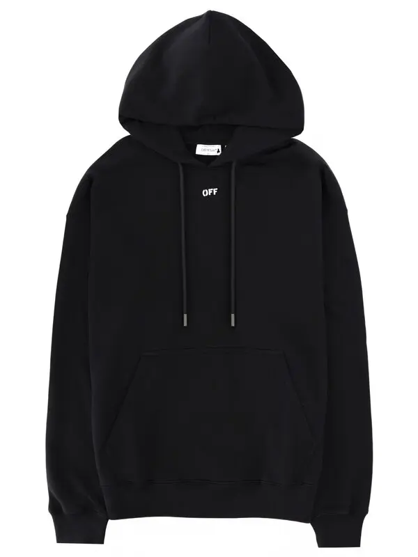 Off-White Sweatshirt With Logo - Black