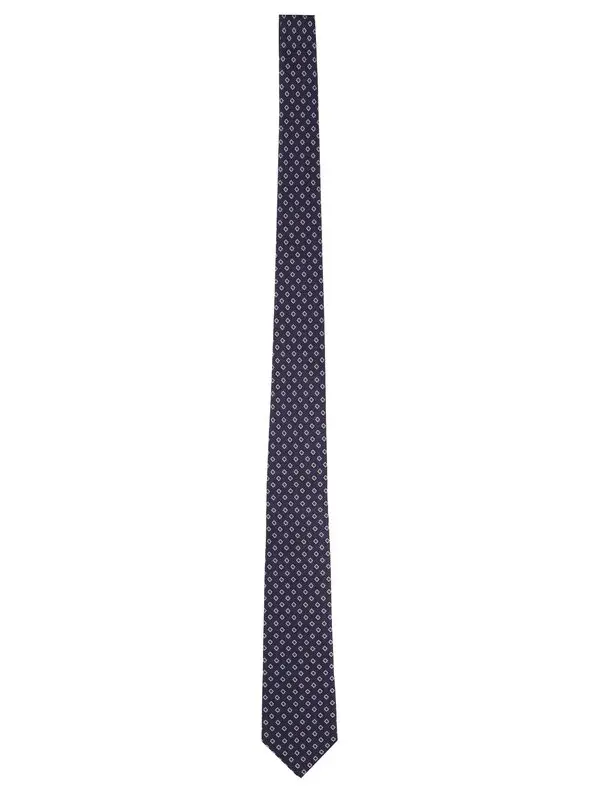 Tagliatore Silk Neck Tie - Blue