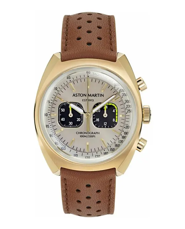 ASTON MARTIN Ts2 Chrono Leather Watch