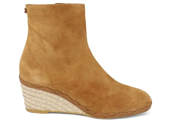 FERRAGAMO Canaria Suede Booties