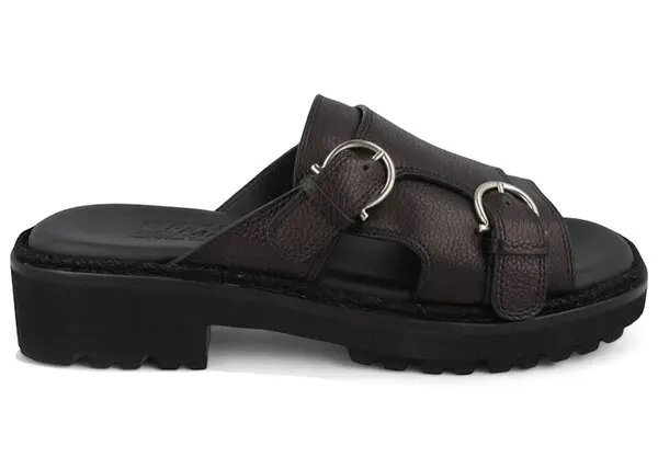FERRAGAMO Girby Leather Slides