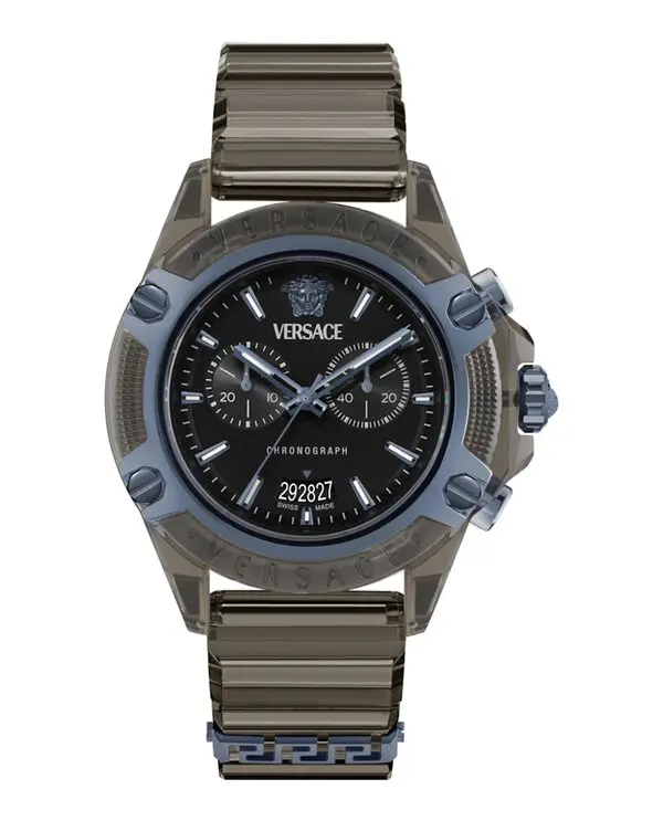 Versace Icon Active Chronograph - Stainless Steel
