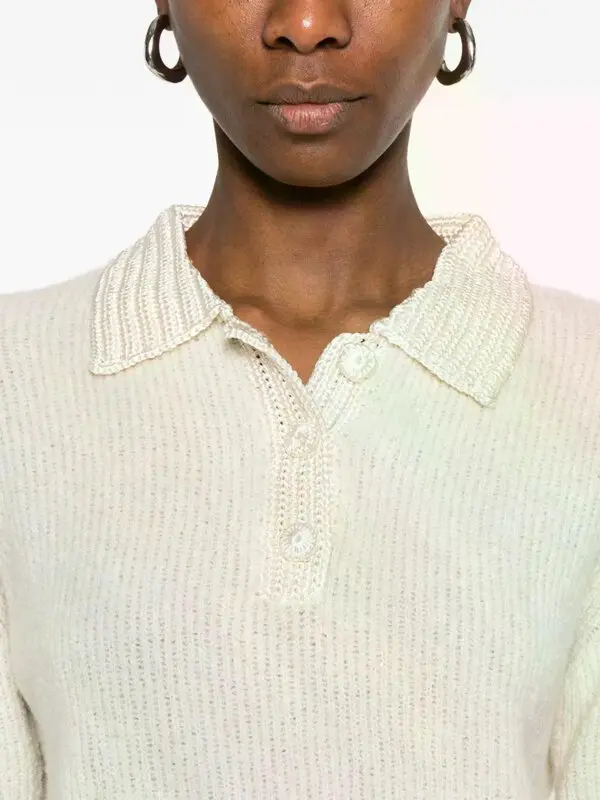 FORTE_FORTE Cashmere Polo Top