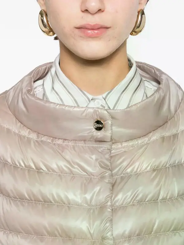 Herno Cleofe Quilted Puffer Jacket - Pink
