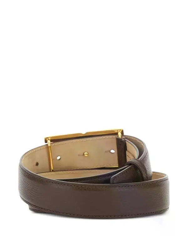 Elisabetta Franchi Tone Buckle Leather Belt