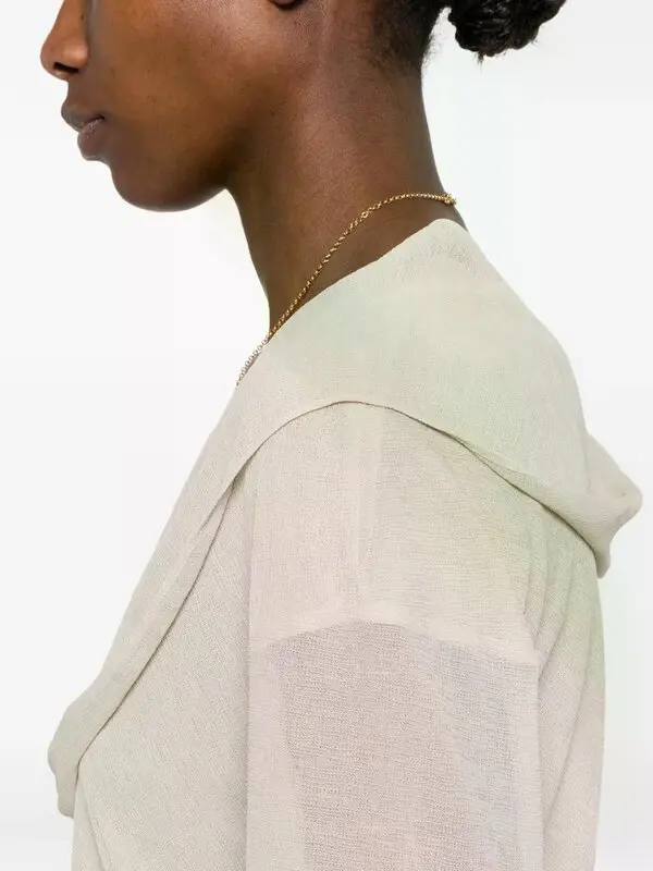Giorgio Armani Draped Layered Blouse